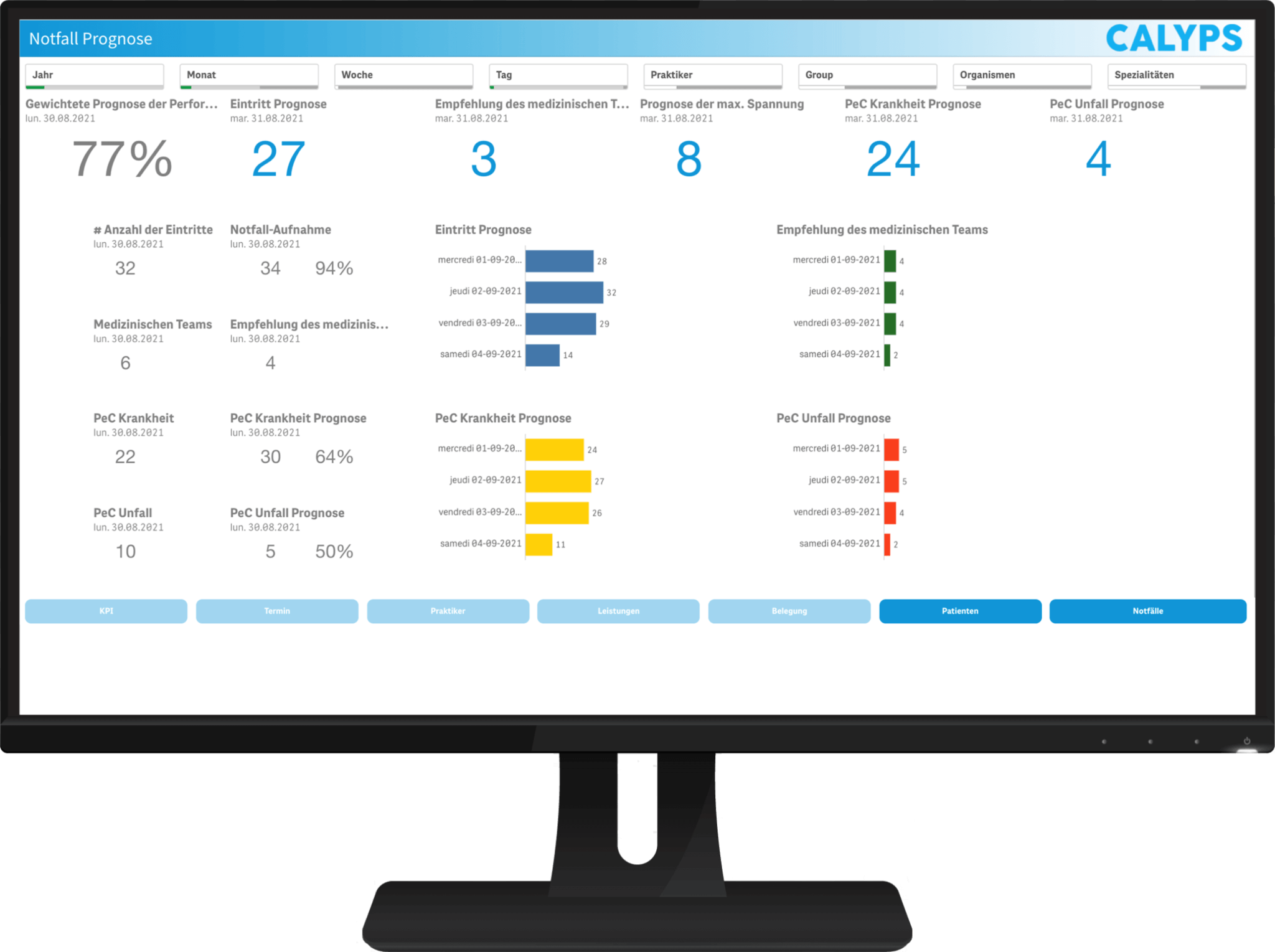 CALYPS Qlinik for Mediway • CALYPS